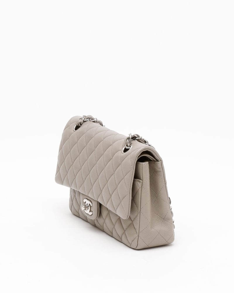 Vintage Chanel Classic Caviar Medium Double Flap Bag - A Retro Tale