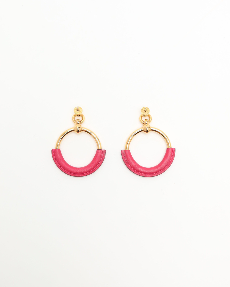 Vintage Hermès Loop Earrings - A Retro Tale