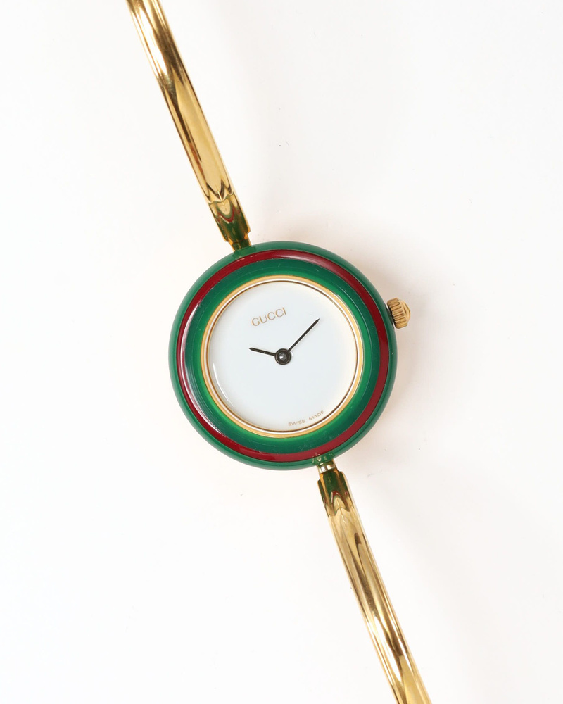 Vintage Gucci Change Bezel 26mm Ref 11/12.2 Full Set Watch - A Retro Tale