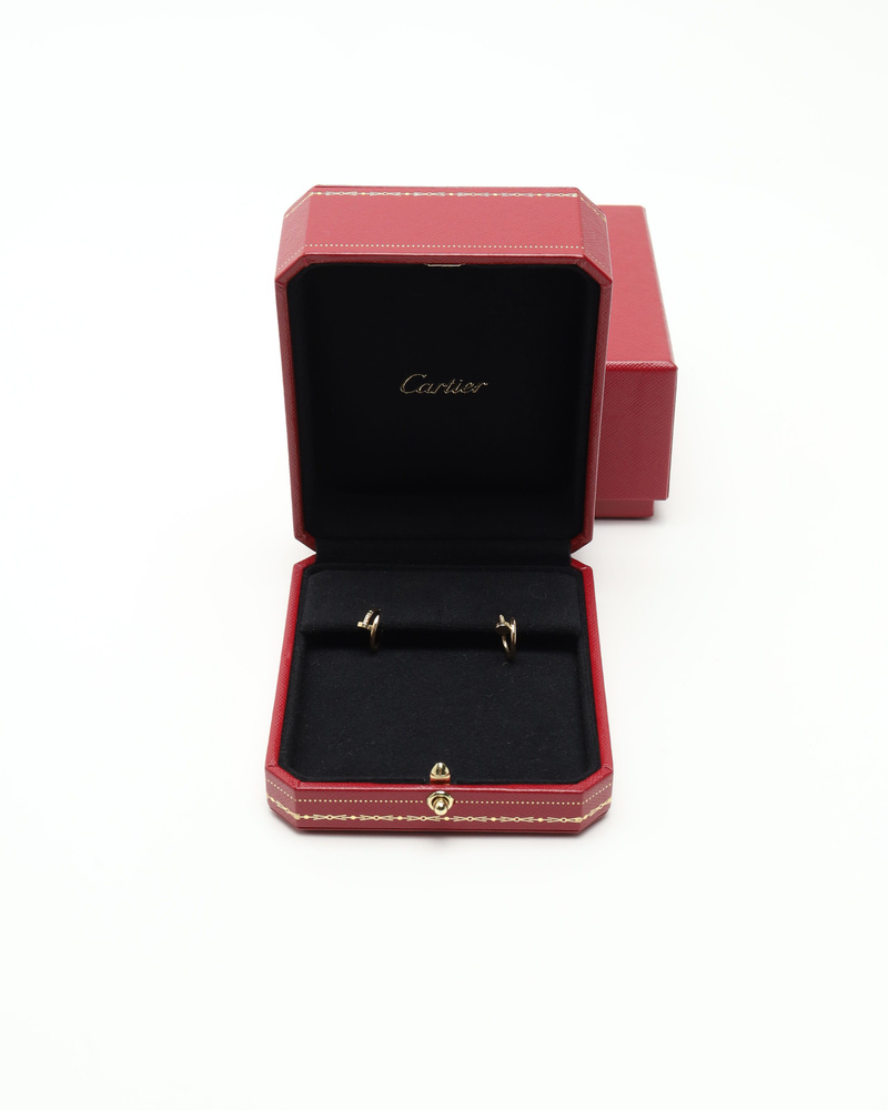 Vintage Cartier Juste un Clou Earring Mini 18kt Yellow Gold - A Retro Tale