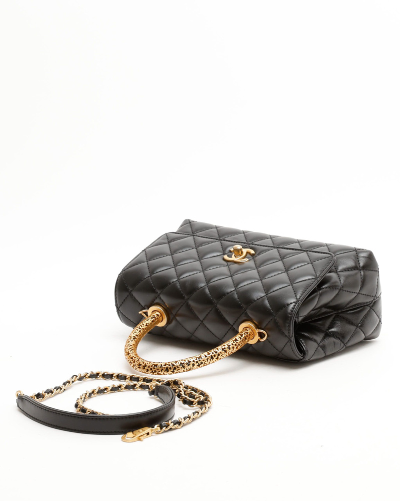 Vintage Chanel Small Signature Coco Handle Bag - A Retro Tale