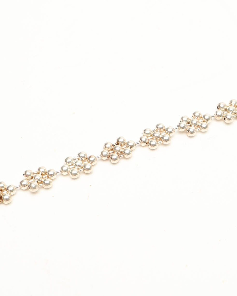 Vintage Gucci Logo Silver Bracelet - A Retro Tale