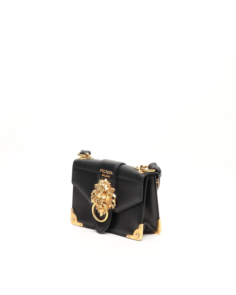 Vintage Prada Cahier Lion Head Limited Edition Bag - A Retro Tale