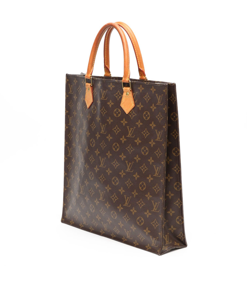 Vintage Louis Vuitton Monogram Sac Plat Bag - A Retro Tale