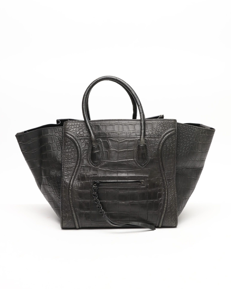 Vintage Céline Croc Luggage Phantom Bag - A Retro Tale