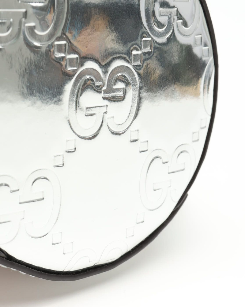 Vintage Gucci GG Patent Leather Coin Purse - A Retro Tale