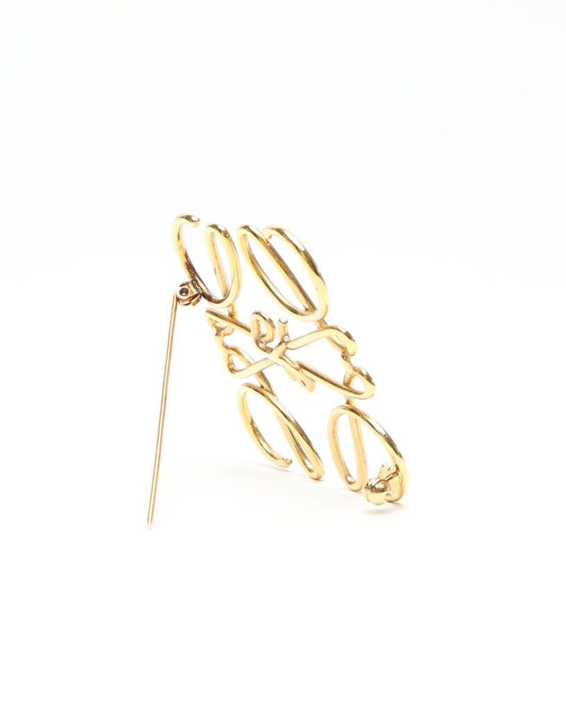 Vintage Loewe Anagram Brooch - A Retro Tale