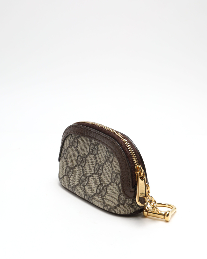 Vintage Gucci GG Supreme Monogram Ophidia Key Pouch - A Retro Tale
