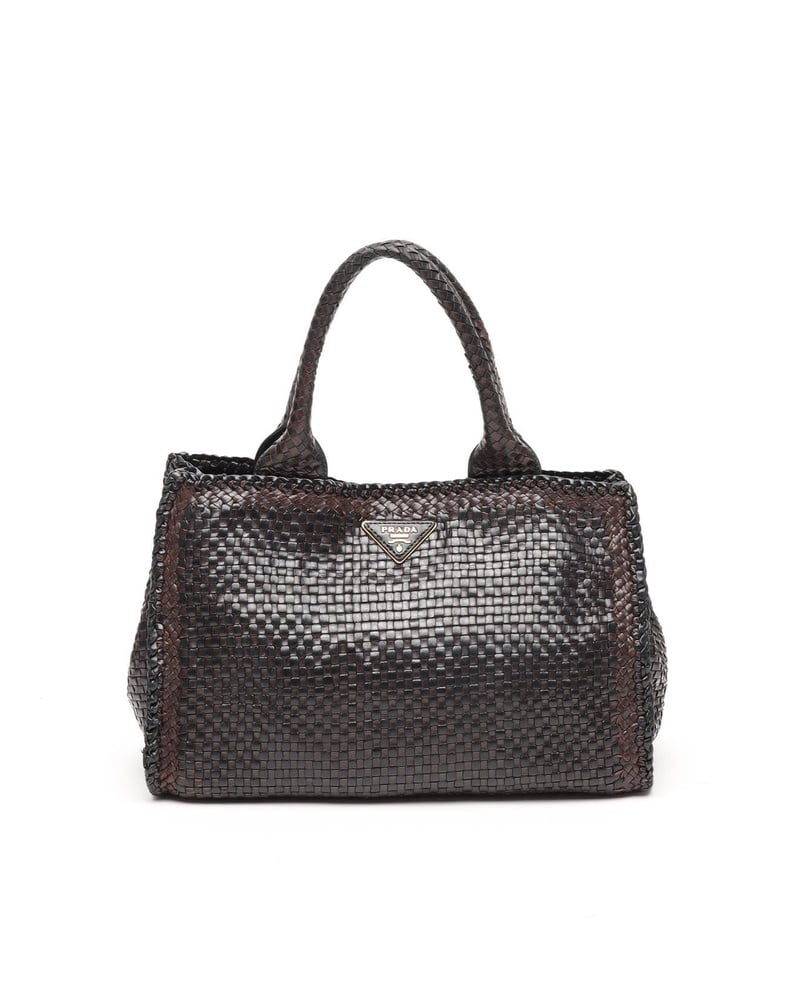 Vintage Prada Woven Madras Bag - K251022110176