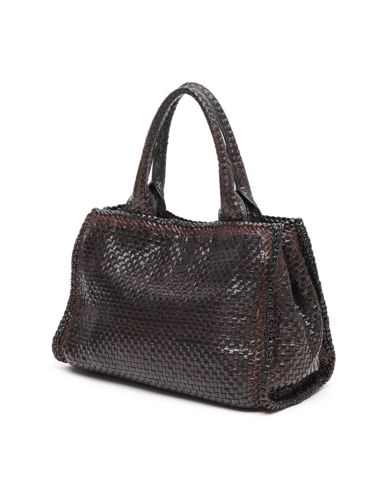 Vintage Prada Woven Madras Bag - K251022110176