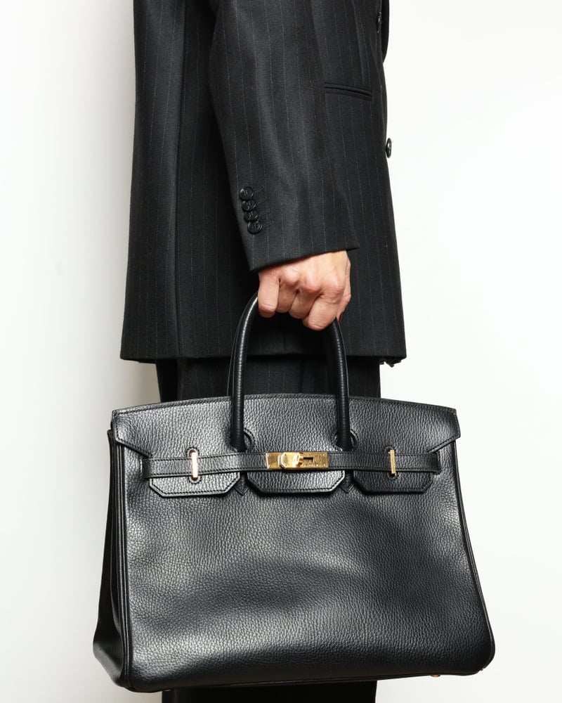 Vintage Hermès Birkin Box 35 Bag - 842-37752