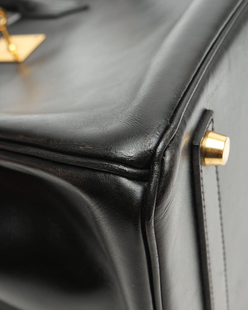 Vintage Hermès Birkin Box 35 Bag - 842-37752