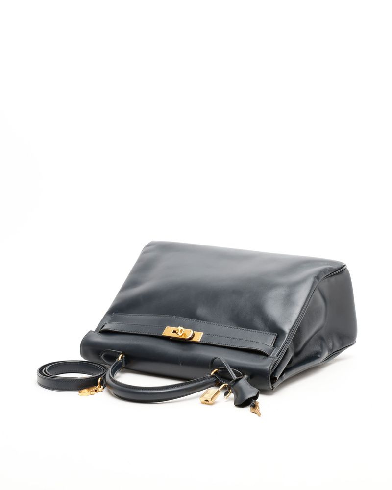 Vintage Hermès Kelly 35 Box Retourne Bag - 841-41431