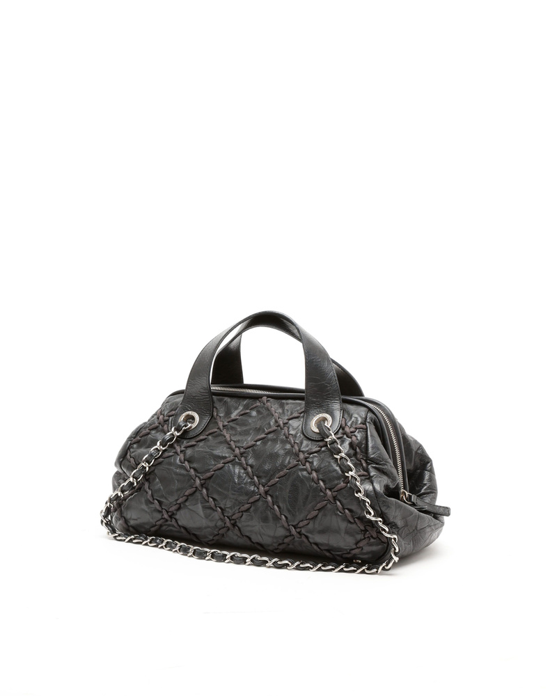 Vintage Chanel Ultra Stitch Bowling Bag - 840-34382