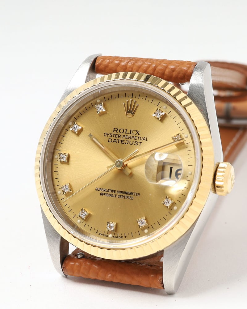 Vintage Rolex Datejust 36mm Ref 16233 1993 Watch - A Retro Tale