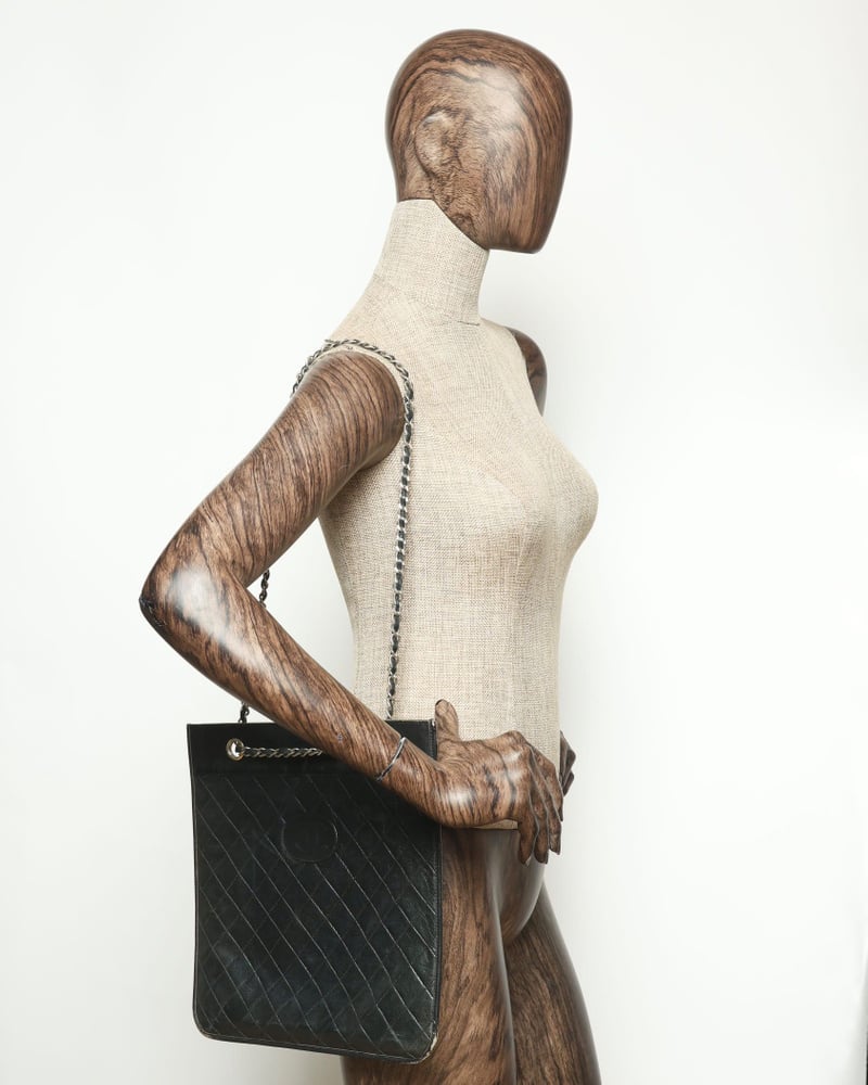 Vintage Chanel CC Chain Shoulder Bag - 840-36466