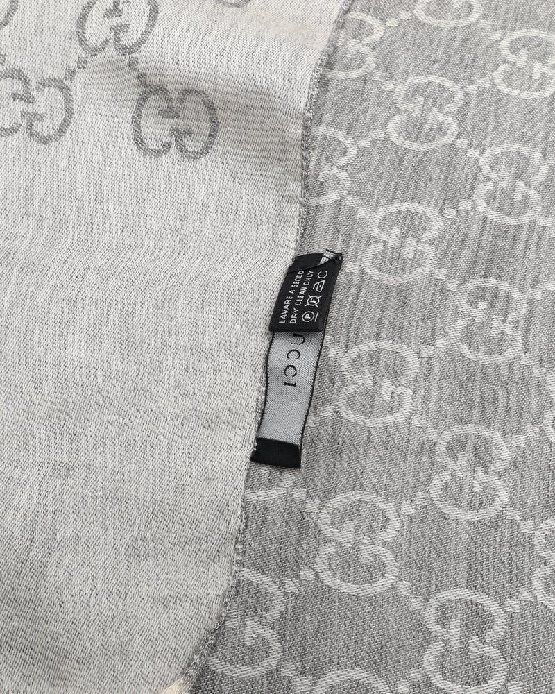 Vintage Gucci GG Wool Shawl - K251112318516