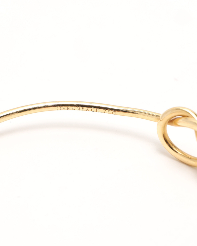 Vintage Tiffany & Co Love Knot 18kt Gold Bracelet - WZ588432