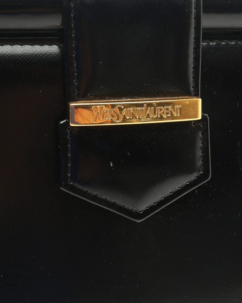 Vintage Saint Laurent YSL Frame Shoulder Bag - 843-32333