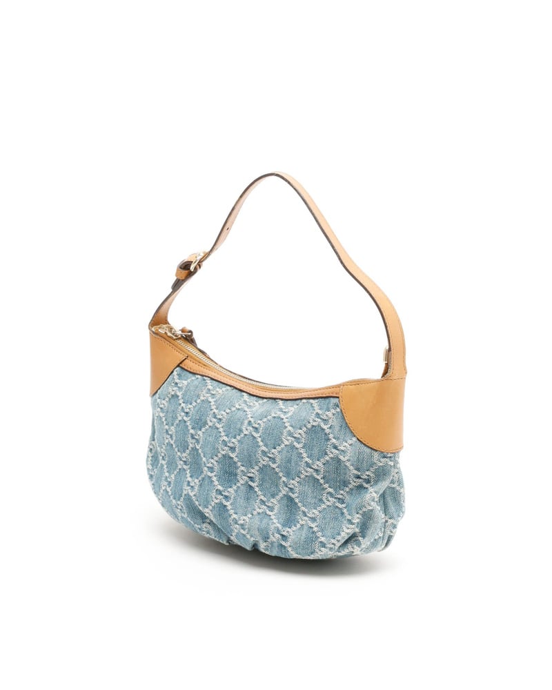 Vintage Gucci GG Denim Bag Classic - 843-34743