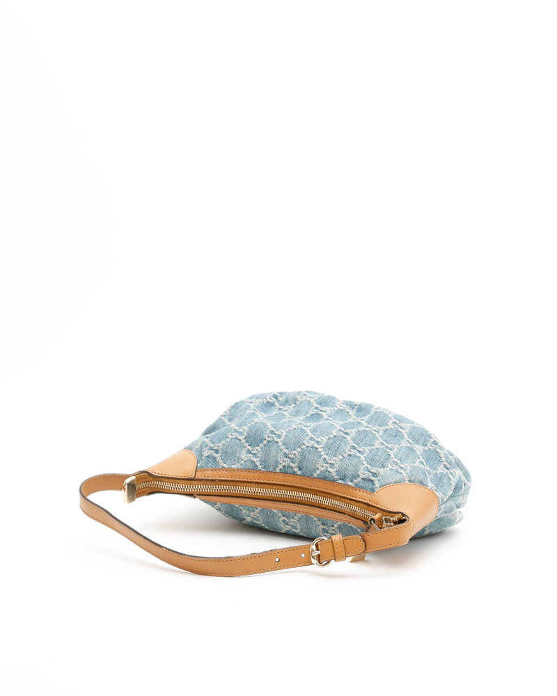 Vintage Gucci GG Denim Bag Classic - 843-34743