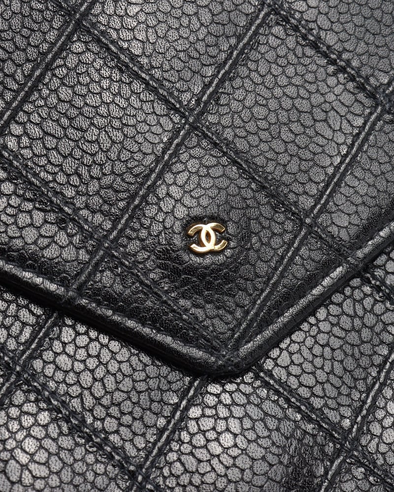 Vintage Chanel CC Folding Wallet - 843-40594
