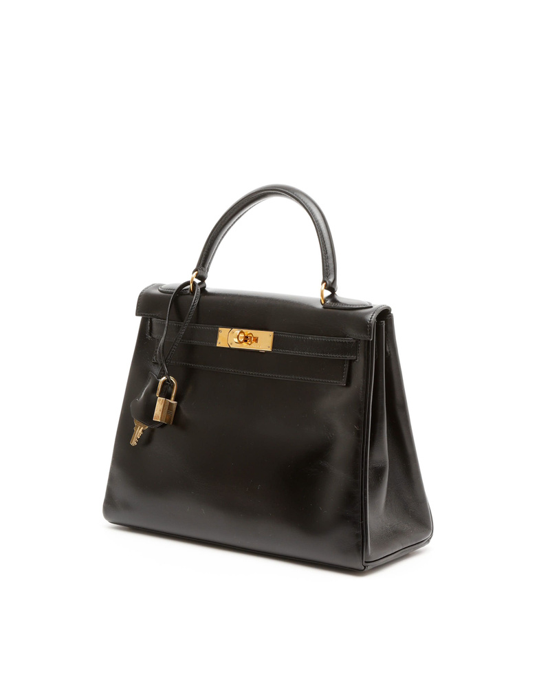 Vintage Hermès Kelly Box 28 Retourne Bag - WZ588769