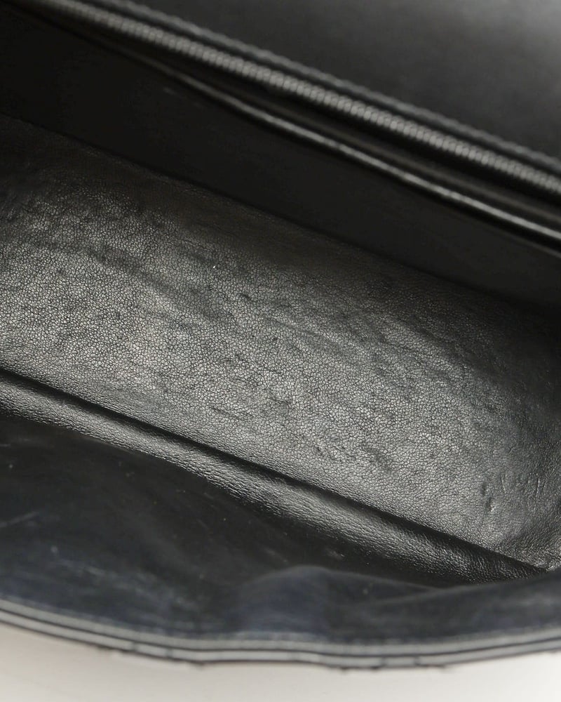 Vintage Chanel Classic Patent Jumbo Single Flap Bag - 845-21404