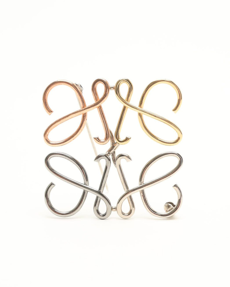Vintage Loewe Anagram Broche - A Retro Tale - 845-22550