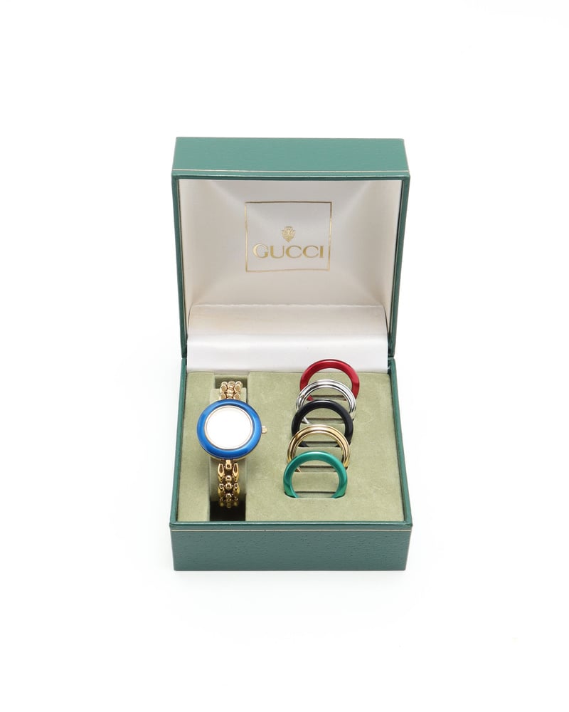 Vintage Gucci Change Bezel 26mm ca 1997 Horloge - A Retro Tale - 845-39770