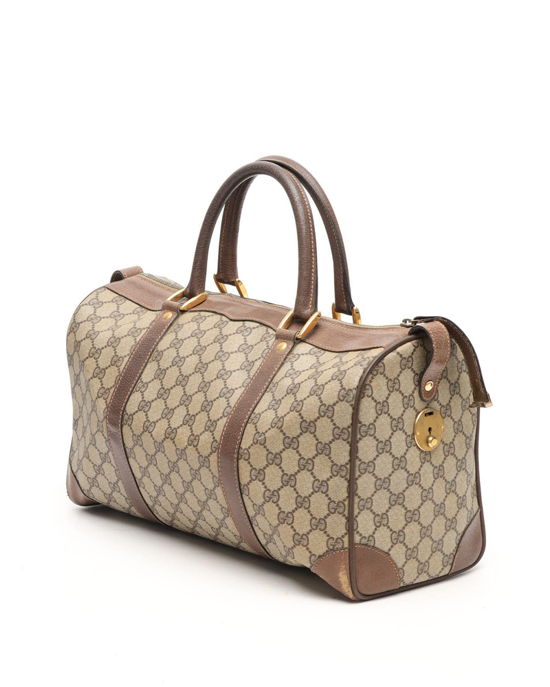 Vintage Gucci GG Boston Bag - 2250005707161