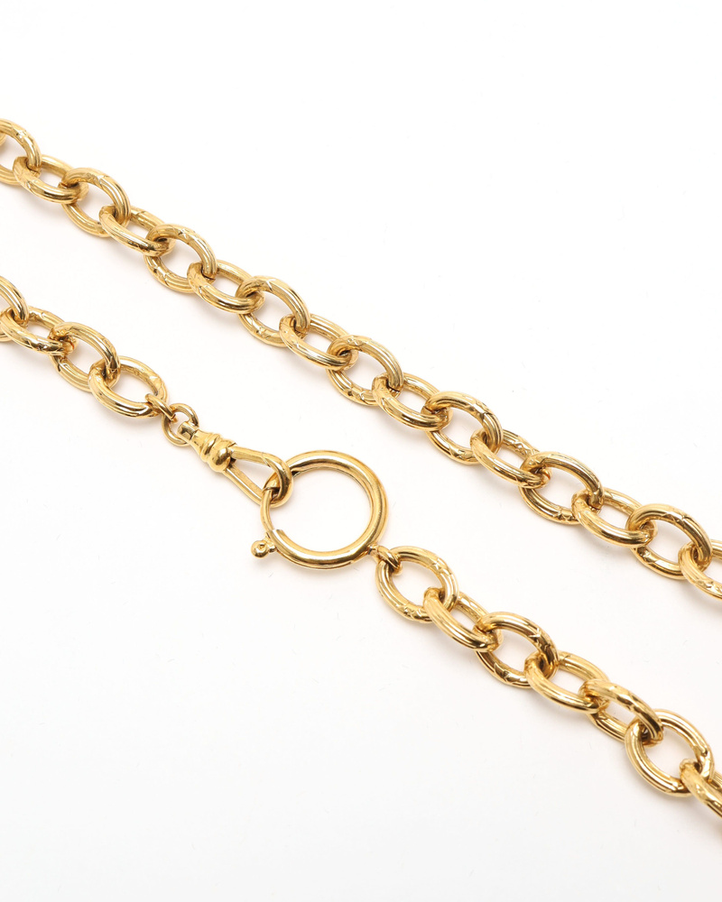 Vintage Chanel Coco Mark Necklace - 839-34222