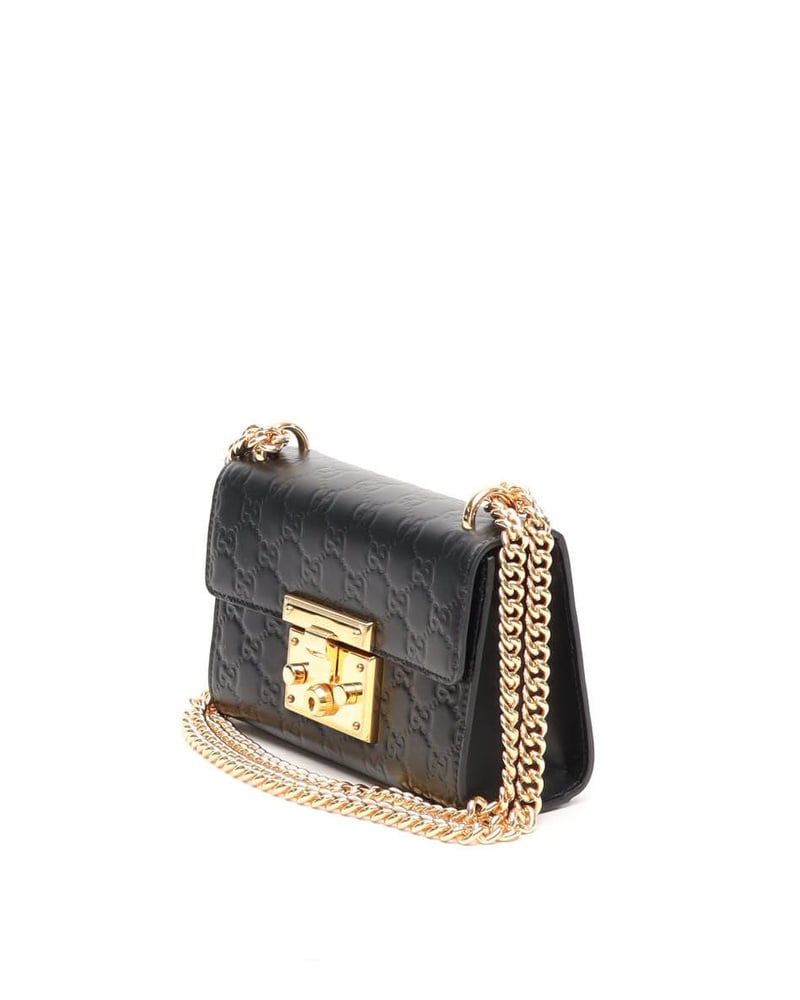Vintage Gucci Small Guccissima Padlock Bag - 2250007018036
