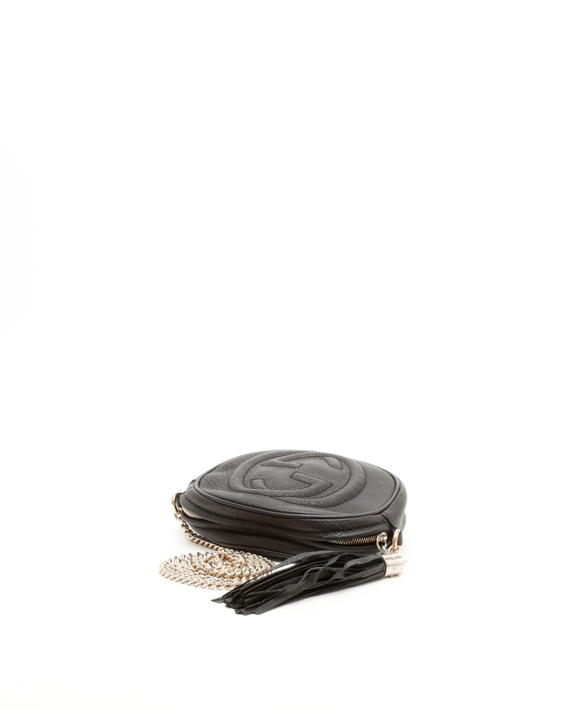 Vintage Gucci Soho Mini Chain Crossbody Bag - 847-21986