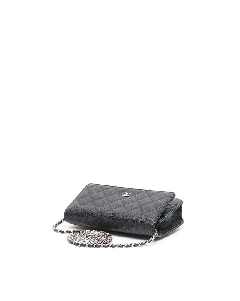 Vintage Chanel Caviar Wallet On Chain Bag - 2250006924369