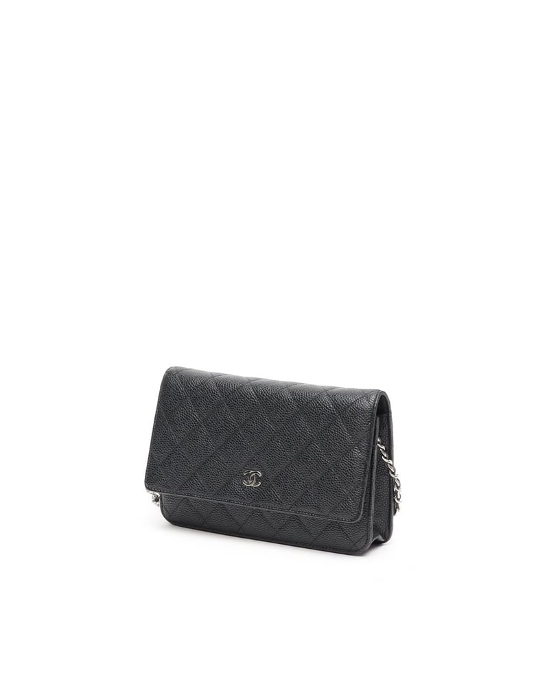 Vintage Chanel Caviar Wallet On Chain Bag - 2250006924369