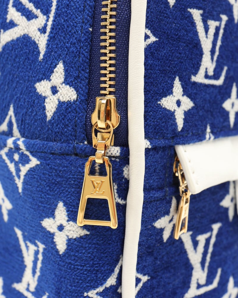 Vintage Louis Vuitton Mini Velvet Palm Springs Jacquard Backpack - SB001883