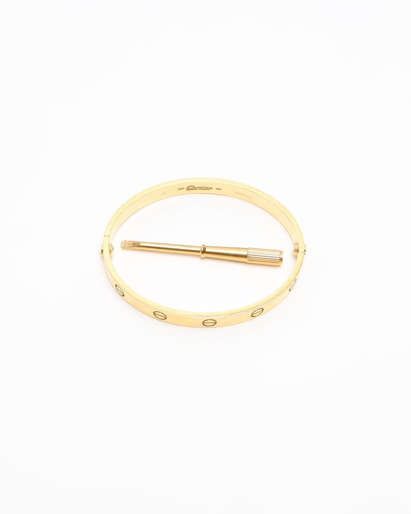 Vintage Cartier Love Bracelet, 18kt Gold - A3998981