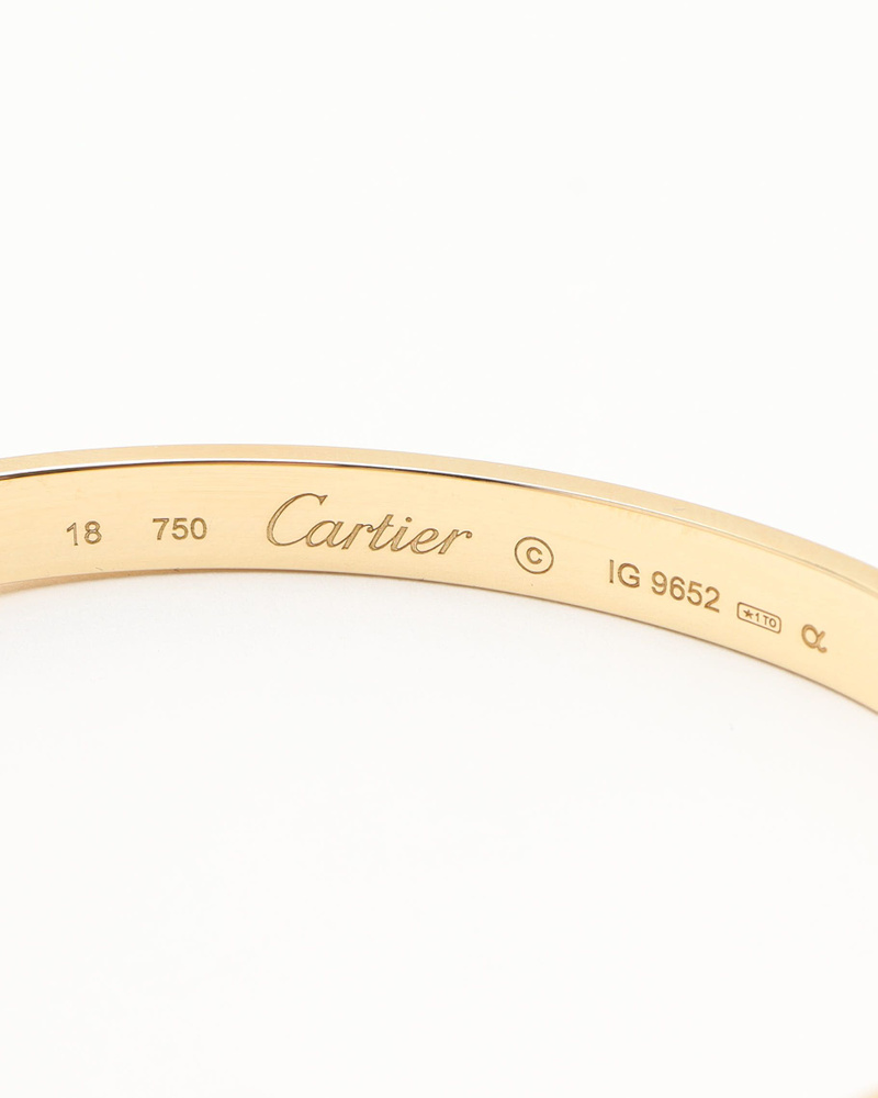 Vintage Cartier Love Bracelet, 18kt Gold - WZ597873