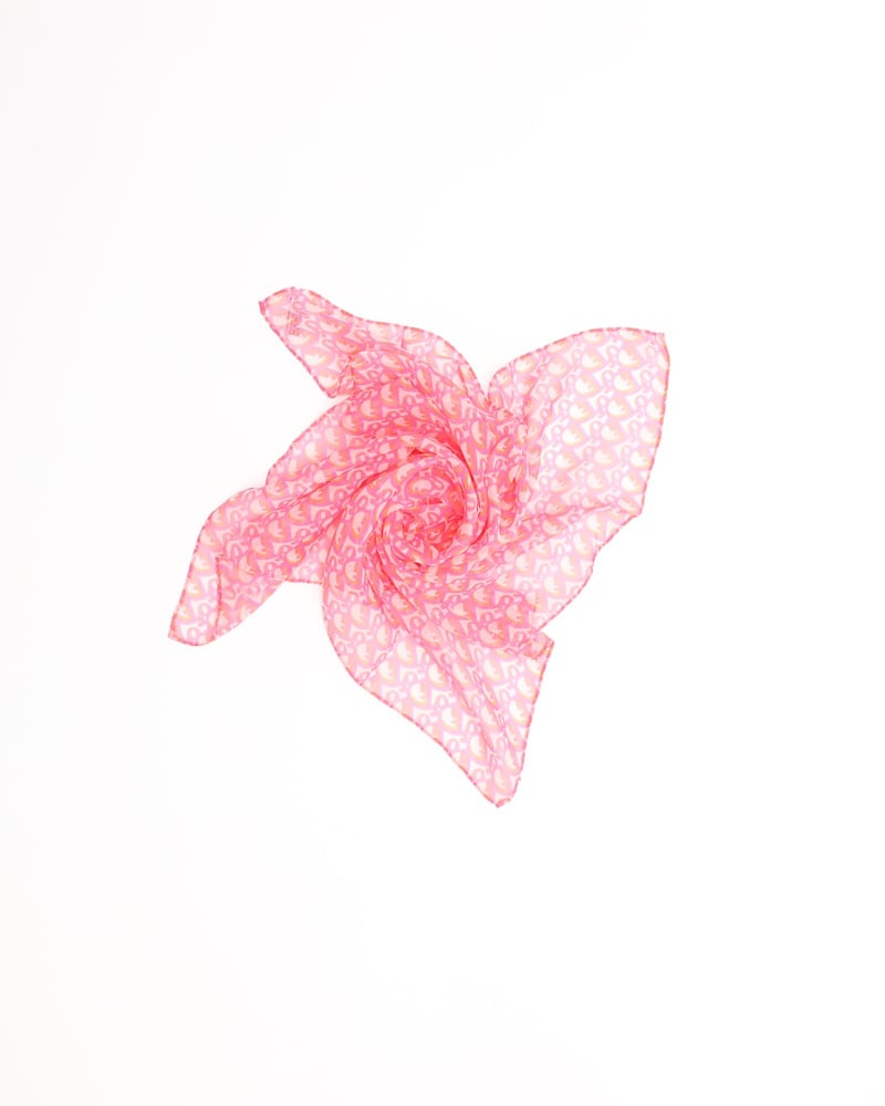 Vintage Christian Dior Oblique Silk Scarf - 846-33194 - A Retro Tale