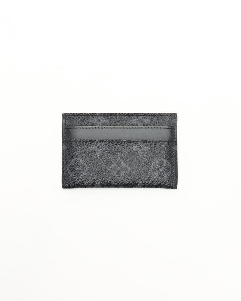 Vintage Louis Vuitton Monogram Eclipse Double Card Holder - A4048010