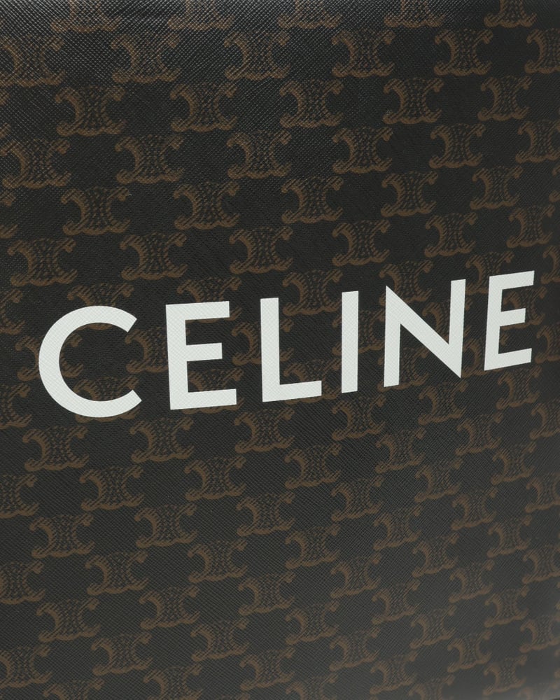 Vintage Céline Small Triomphe Vertical Cabas Tote Bag - K25120325110