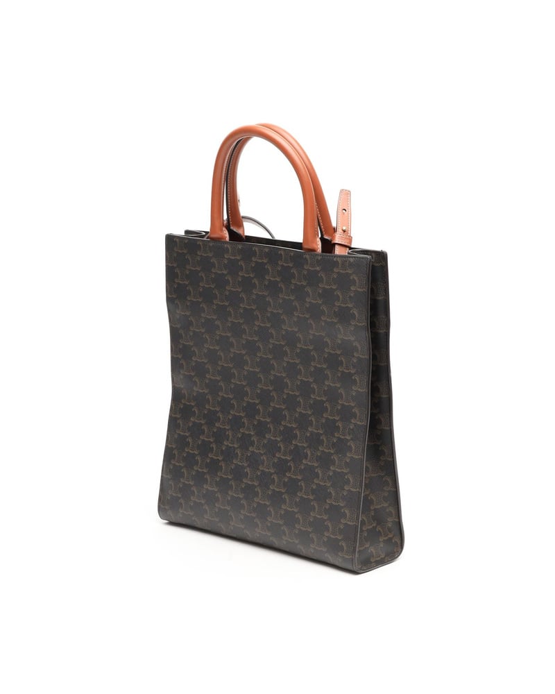 Vintage Céline Small Triomphe Vertical Cabas Tote Bag - K25120325110