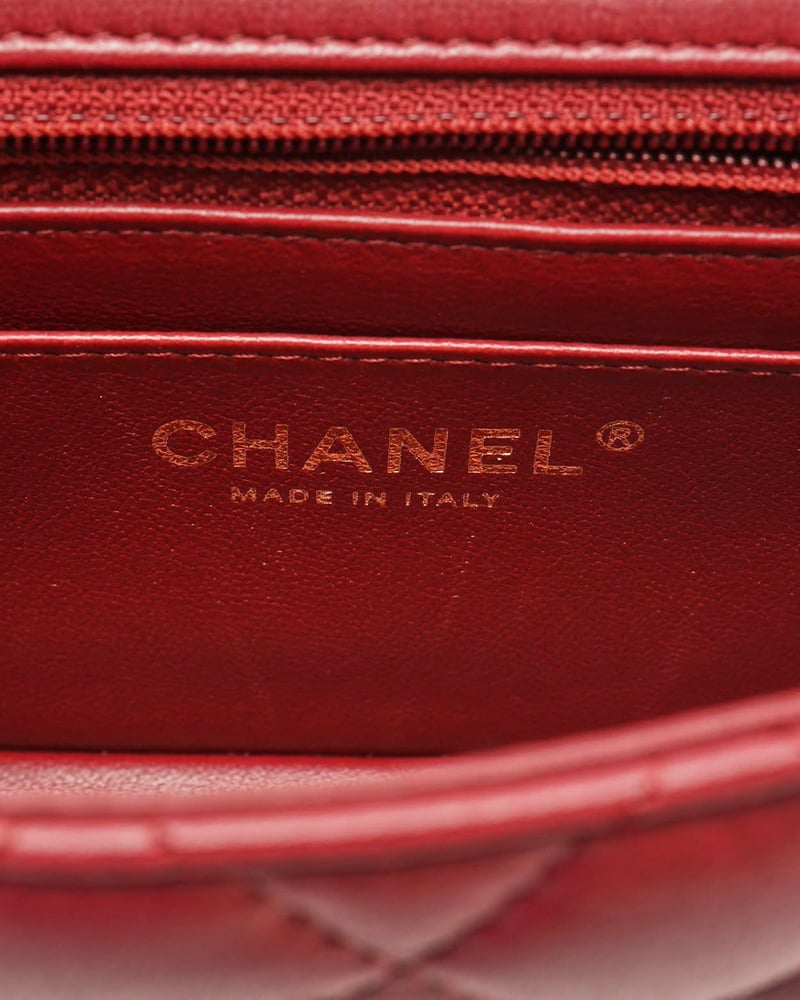 Vintage CHANEL Lambskin Quilted Mini Flap Tasche - WZ602765 - A Retro Tale