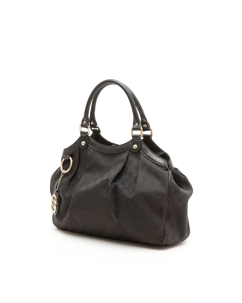 Vintage Gucci GG Canvas Sukey Tote Bag - 848-43964