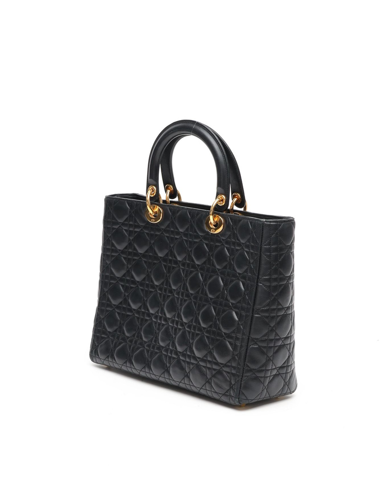 Vintage Christian Dior Large Lady Dior Bag - K25121729586