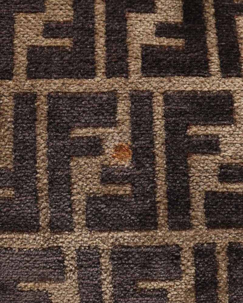 Vintage Fendi Zucca Suede Tote Bag - 847-35456