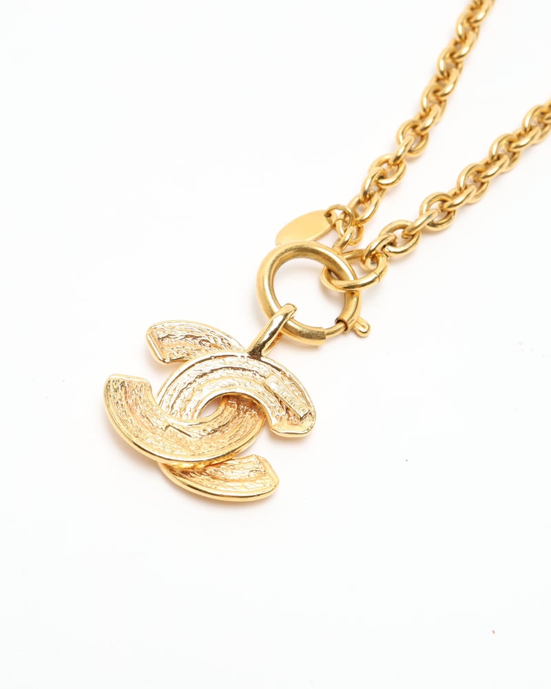 Vintage Chanel Coco Mark Necklace - 845-46091