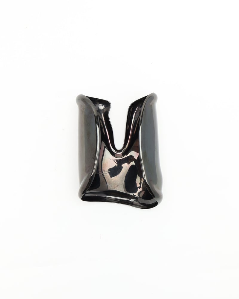 Vintage Tiffany & Co Large Bone Cuff Black Copper - 847-35976