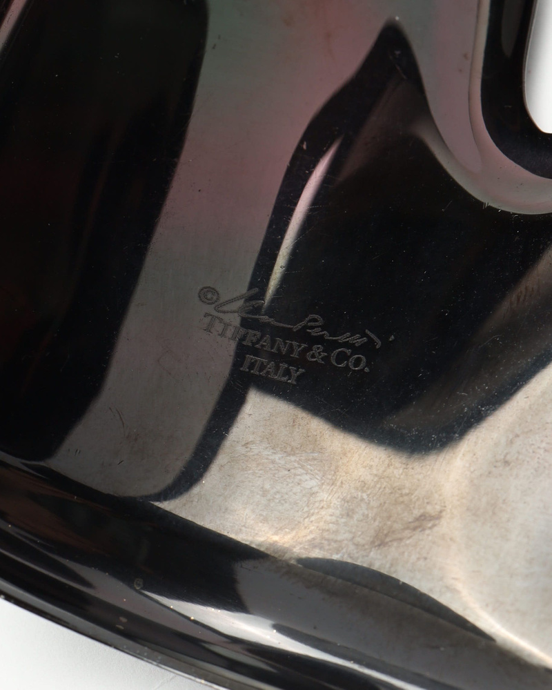 Vintage Tiffany & Co Large Bone Cuff Black Copper - 847-35976